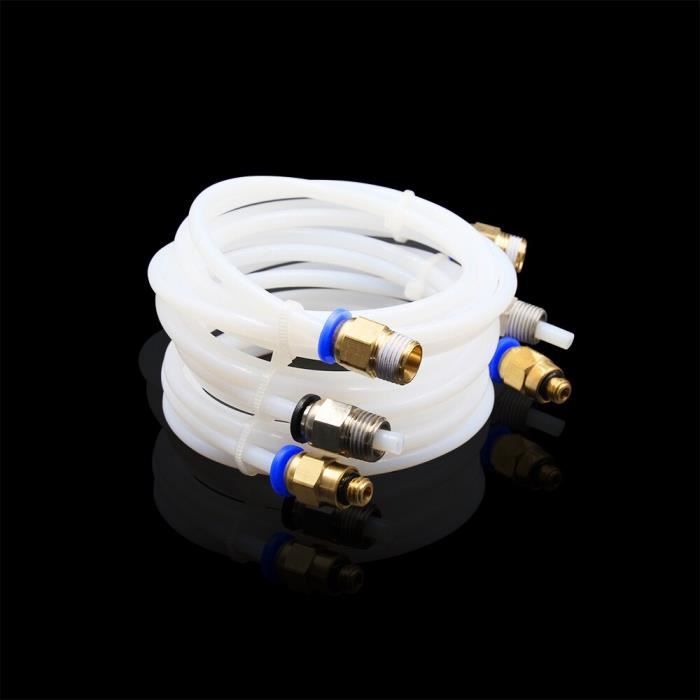 Pièces imprimante,Câble transparent j head hotend RepRap Rostock, tuyau ...