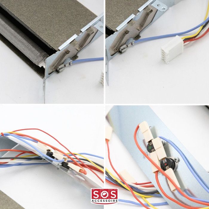 Resistance pour sèche linge ARISTON C00260045 ADE70C 95336200000 ...