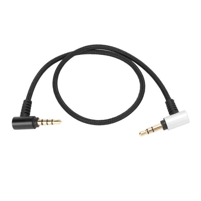 Tbest Câble adaptateur TRS vers TRRS pour 3,5mm - Compatible RODE SC7 ...