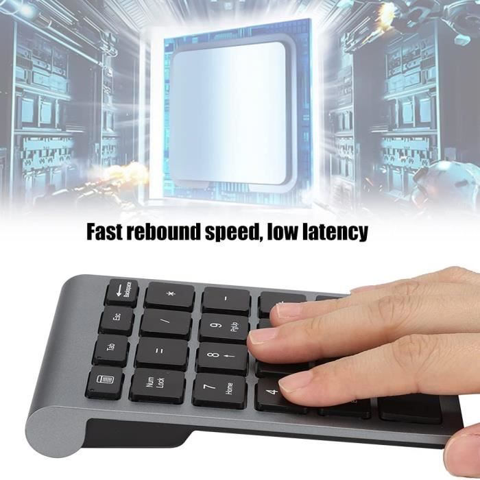 Clavier Numérique, Clavier Numérique À 22 Touches Clavier Ergonomique ...