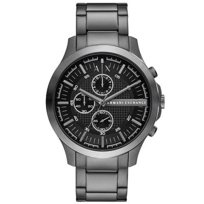 Montre Homme Armani Exchange AX2454 Acier inoxydable Gun Etanche 5 ATM