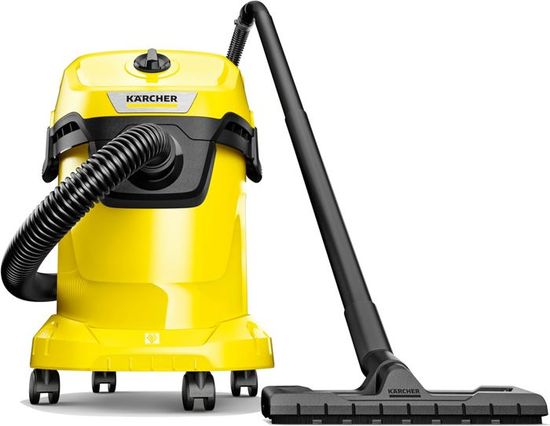 Aspirateur Eau et Poussières WD 3 V-17/4/20,Jaune,Noir - Cdiscount Bricolage