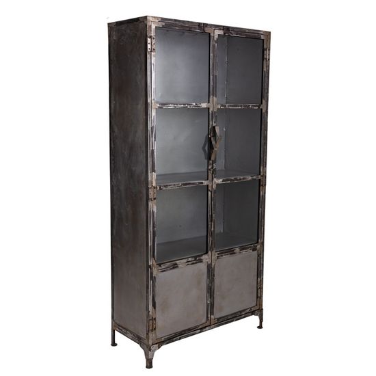 Vitrine en métal noire - Cdiscount Maison