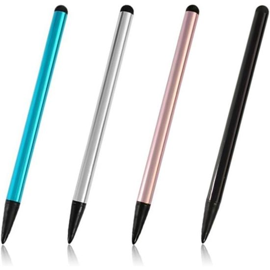 Pack de 4 stylets universels capacitifs pour écran tactile, stylets ...