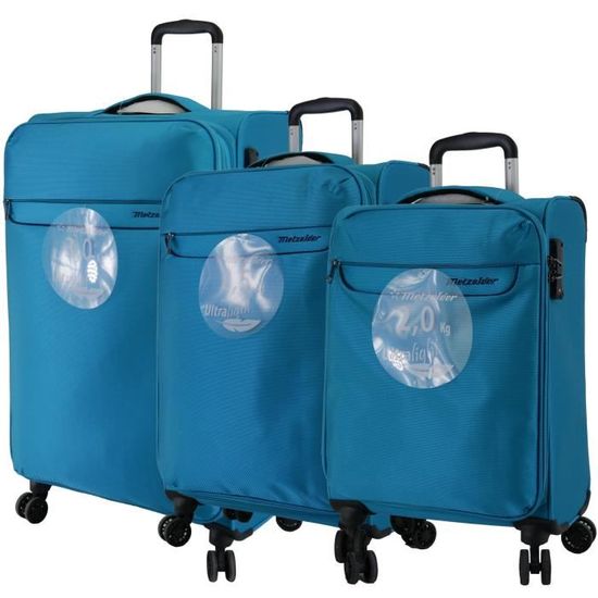 Valise Souple METZELDER Trigone Ultra Leger & Grosse CAPACITE DE ...