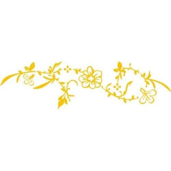 4051095510727 Sticker Mural Vinyle Doré 60 X 10 X 10 Cm[p3520 ...