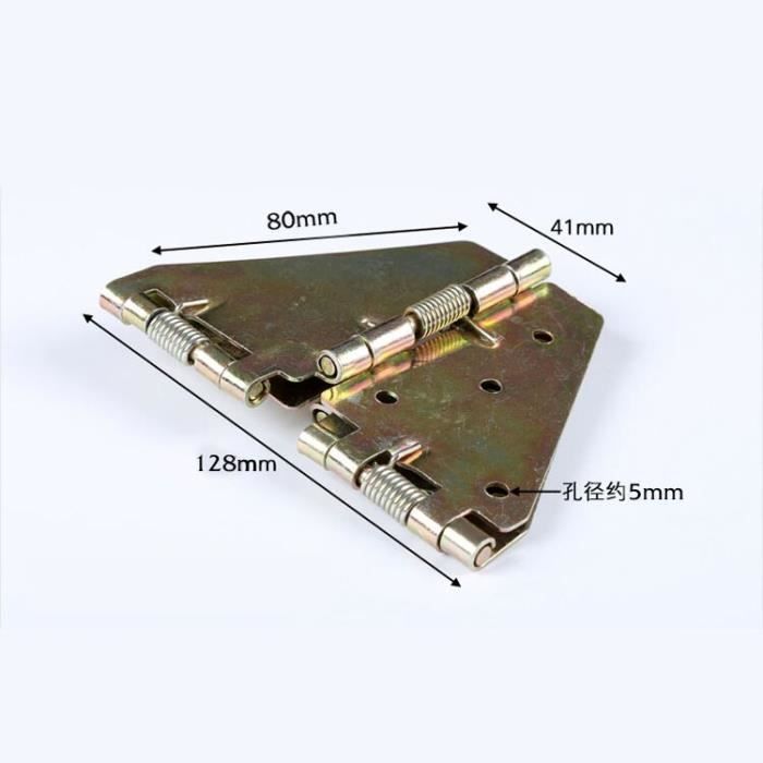 Charnière de Table ronde pliante à 180 degrés, 2 pièces, charnière à ...