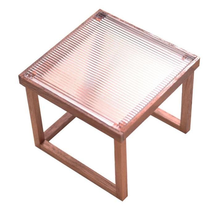 1:12 Dollhouse Miniatur Table Basse Table D'Appoint Table à Thé Gâteau ...