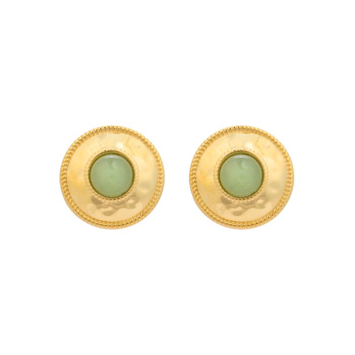 Boucles d'oreilles - LUXENTER - Tezo - finition or 18 carats ...