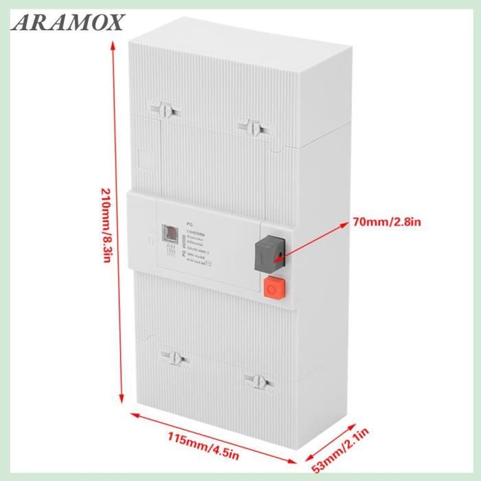 ARAMOX disjoncteur à 4 pôles Disjoncteurs Miniatures 30-60A, 4 Pôles ...