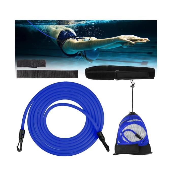 Elastique de Nage Piscine, Réglable Entraînement Ceinture de Natation ...