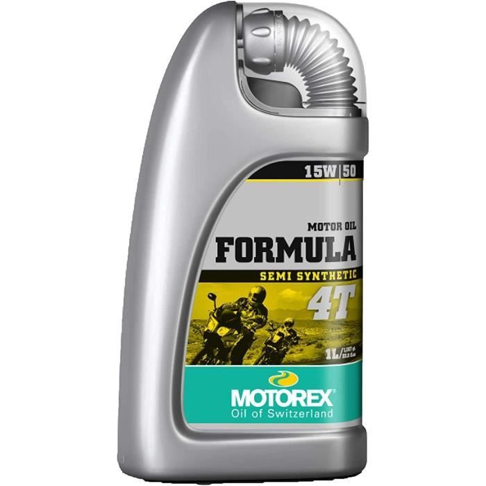 Huile Moteur Formula 4T 15W50 Semi-synthétique 1L[319] - Cdiscount Auto
