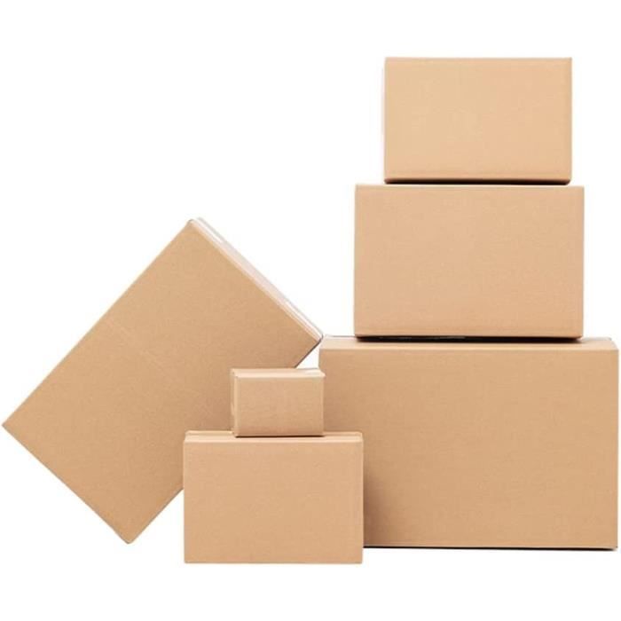45 Pièces À Toute Épreuve Boîtes en Carton, Paroi Double Papier Carton ...