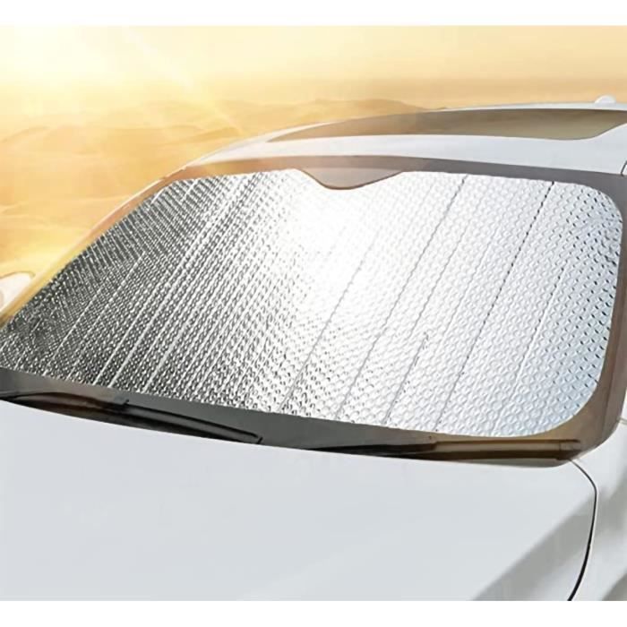 Pare-soleil avant universel pour voiture de 150 x 80 cm pliable avec 2 ...