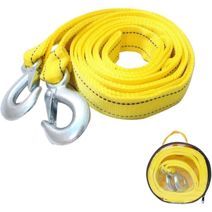 Sangle Remorquage Voiturecâble Crochets 5 Tonnescorde Traction Voiture ...