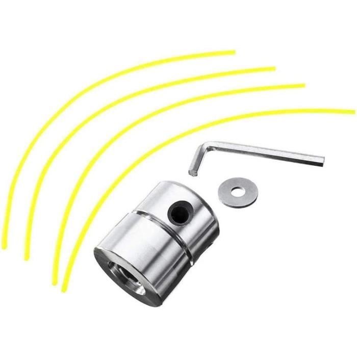 Strimmer Line Coupe-Bordures Tête de Coupe Ligne de Coupe d'herbe en Aluminium Strimmer pour ...