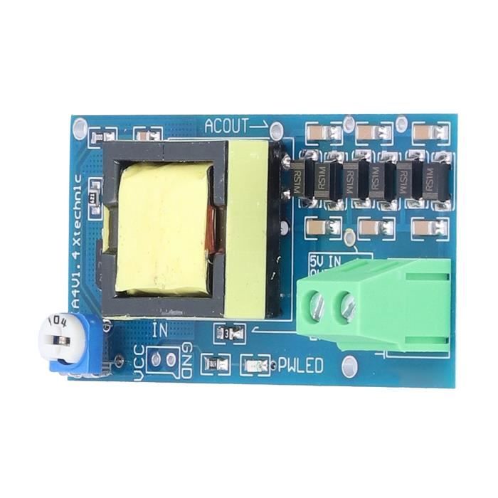 Cikonielf Carte d'amplification CC Carte d'augmentation de tension du convertisseur DC-DC Boost ...