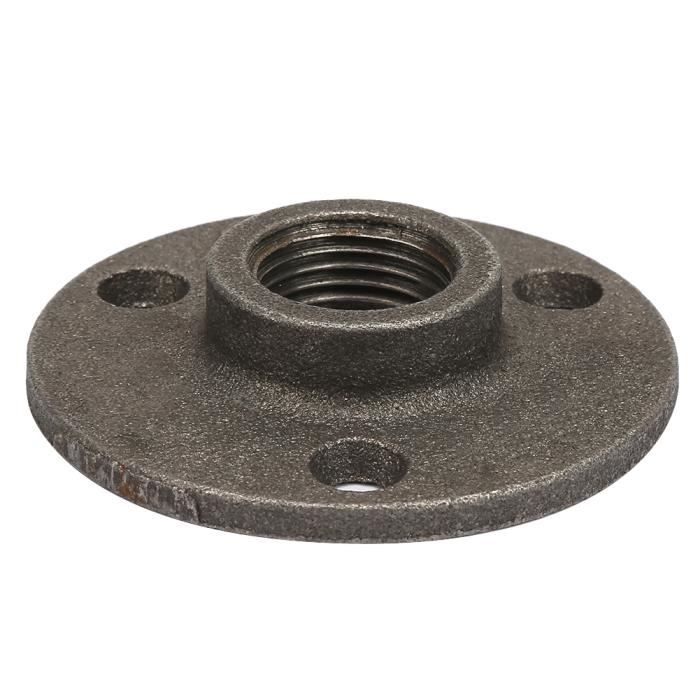 Base de bride 10 pièces alliage/fonte 3 trous 65mm DN15 DILWE ...