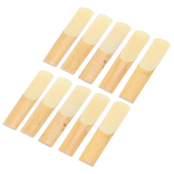 Anches De Saxophone 2.5 10 Pièces Anches De Saxophone Alto 2.5 E Anches ...