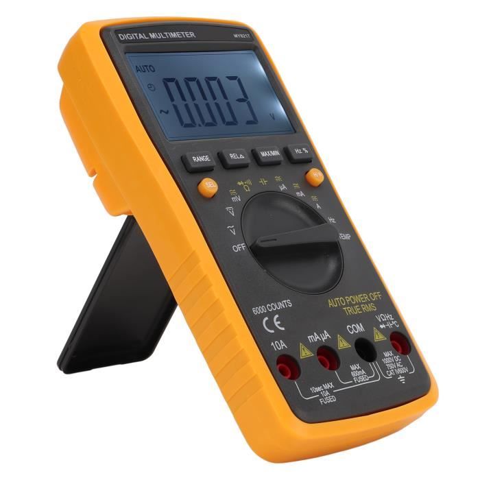 Duokon Multimètre digital MY8217 Multimètre numérique Ampèremètre à ...