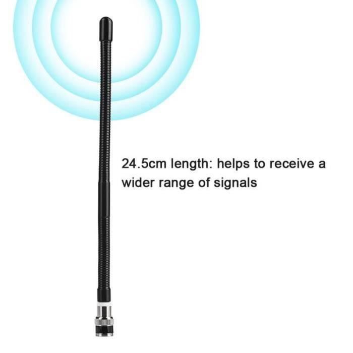 TALKIE WALKIE Antenne Talkie Walkie 245 cm Permettant De Recevoir Une Gamme De Signaux Plus ...