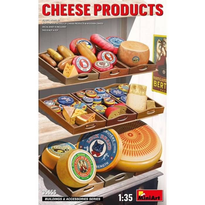 MiniArt - Cheese Productsmaquette Diorama Cheese Products |miniart ...