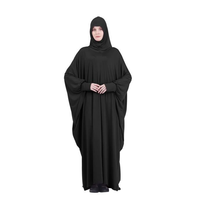 Abaya femmes Jilbab Khimar Islam Djellaba Femme Jilbeb Niqab prière vêtements Hijab Robe Femme ...
