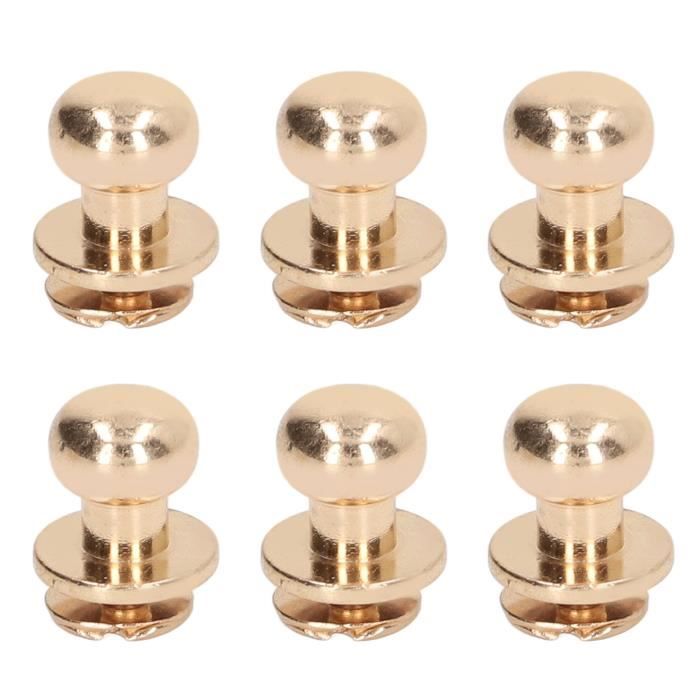 Tbest Monk Rivet, 200 Sets Metal Nail Rivet Studs for Bags clothing ...