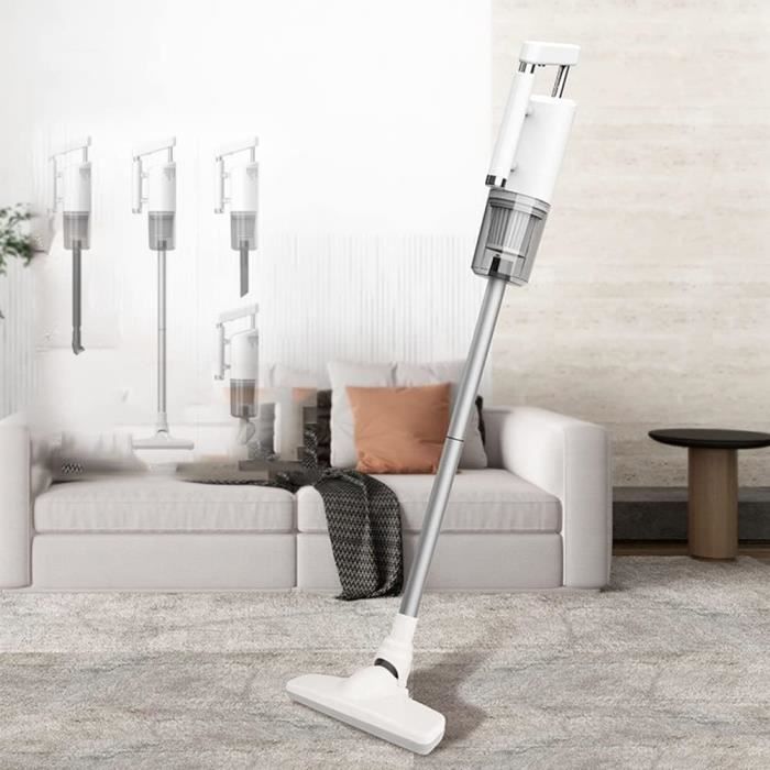 Aspirateur Balai Sans Fil 120W, 4 En 1 Aspirateur Balai Puissant ...