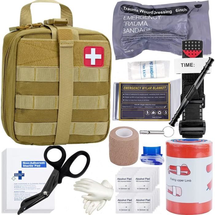Kits D'Équipement De Survie D'Urgence Pour La Maison-Le Camping, Petit Sac De Trousse De ...