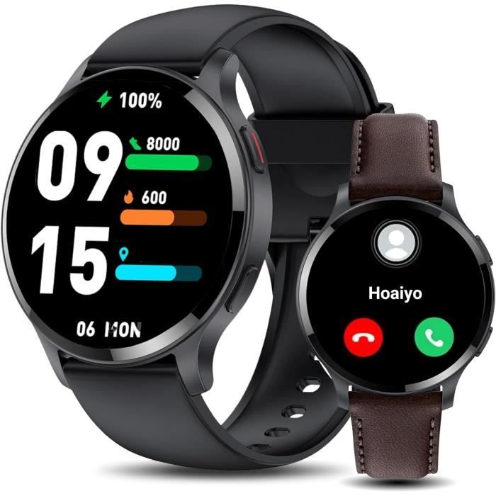 Smart Watch (Call Receive-Dial), 1.5" Smartwatch With Call-Text-Heart ...
