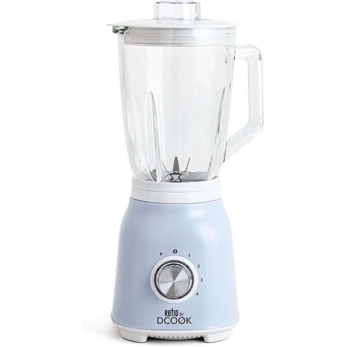 Retro - Mélangeur De Verre Bleu 800 W[H566] - Cdiscount Electroménager