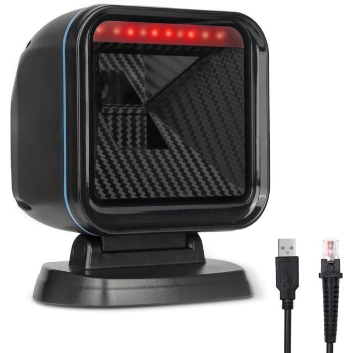 2D Lecteur De Codes Barres, Qr Scanner De Code-Barres Mains Libres 1D ...