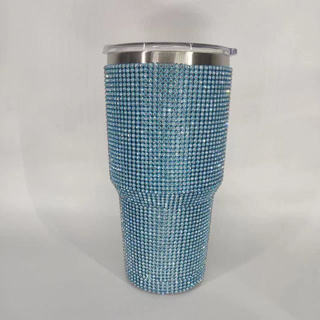 GOURDE BIDON,Blue-30oz(900ml)--Bouteille Thermos en acier inoxydable et ...