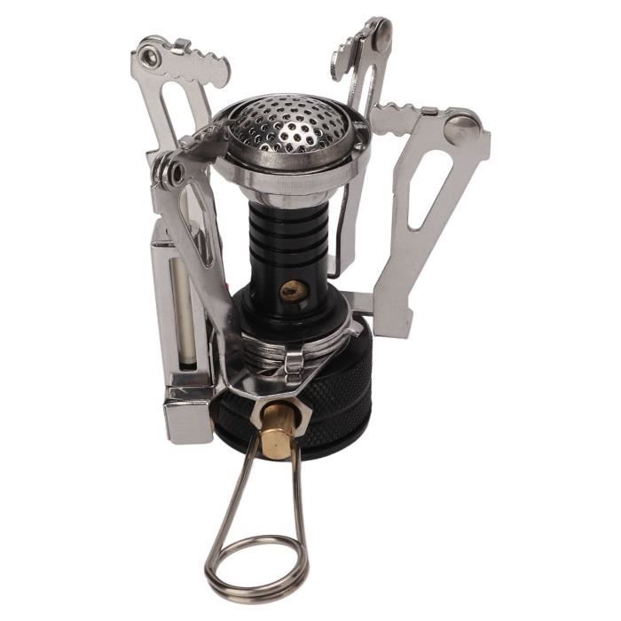 Zerone réchaud pliant extérieur Mini réchaud à gaz pliant ...