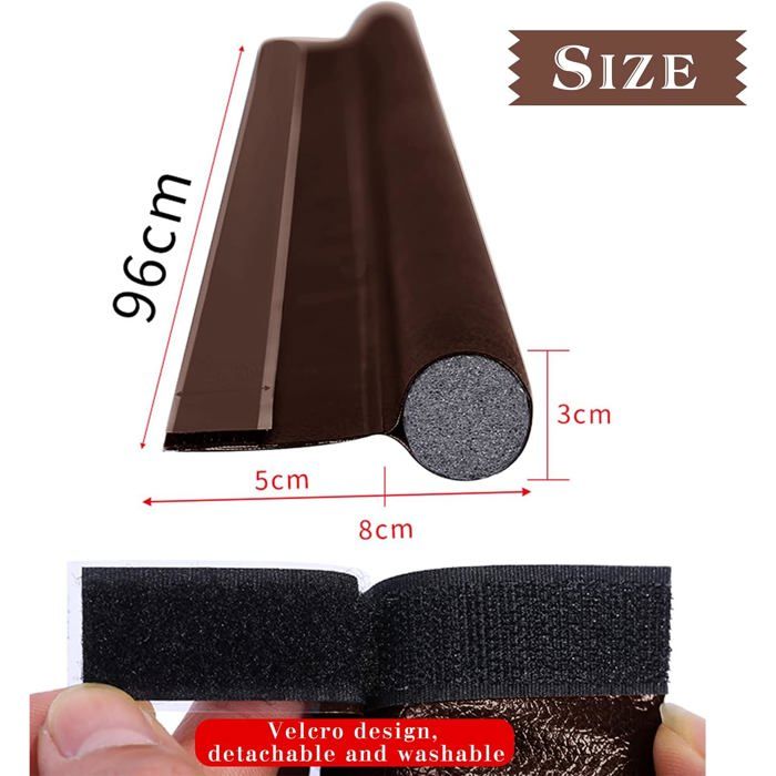 96cm Bas de Porte Unilatéral avec Joint Auto-Adhésif Weather Stripping ...