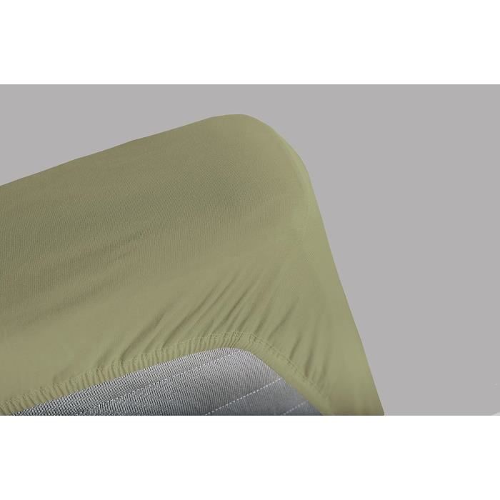 Drap Housse Avec Coins Une Place Et Demie - Drap Housse En Coton Avec ...