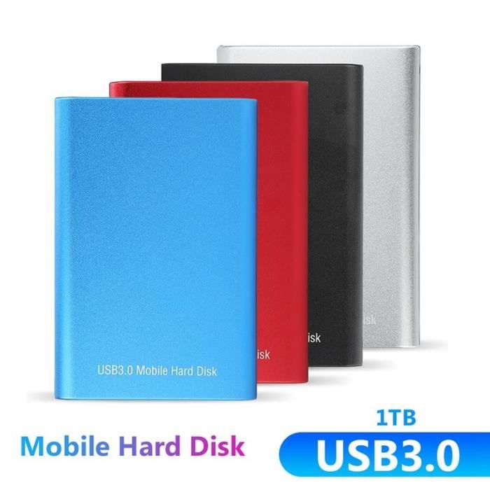 Disques Durs Externes 1 TB USB 3.0 2.5 Disque Dur Mobile en MéTal Ultra ...