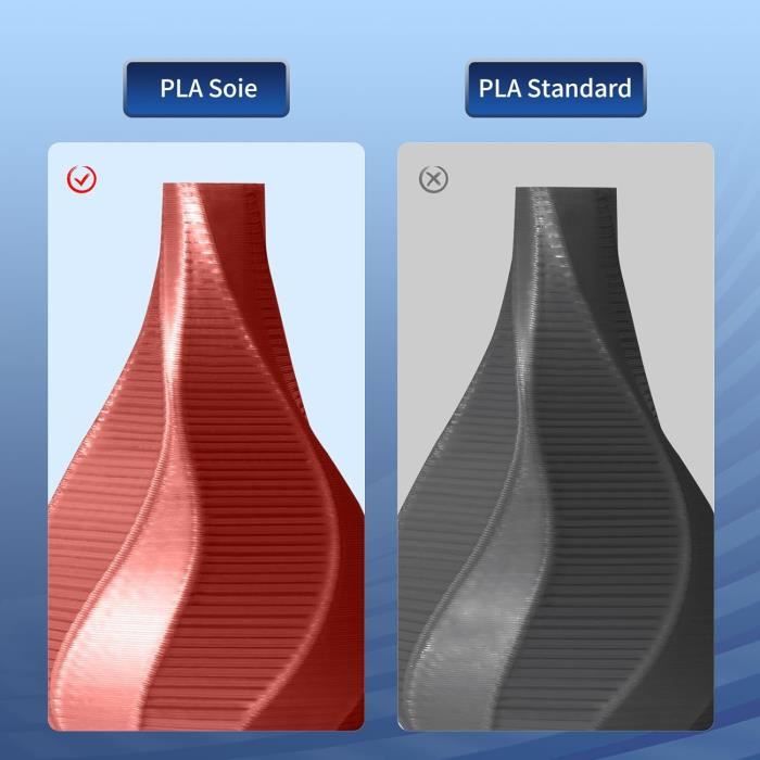 Filament Pla Silk Pour Impression 3D, Filament Pla 1,75 Mm Pour ...