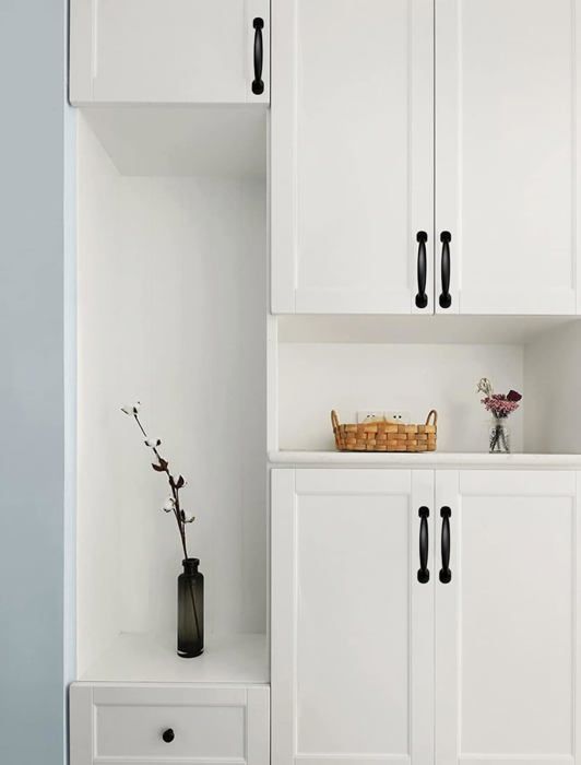 10xCuisine Armoire Porte Poignées Placard Tiroir Chambre Meubles Tirer ...