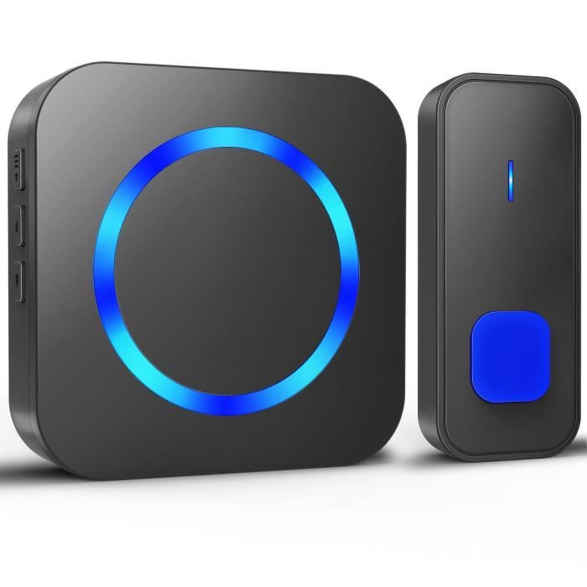 Sonnette sans fil extérieure étanche,sans fil pour la maison, lumière ...