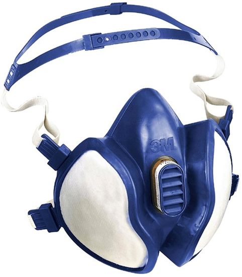 Pack securite 3m - 4277 - Demi-masque à filtre intégré contre vapeur ...