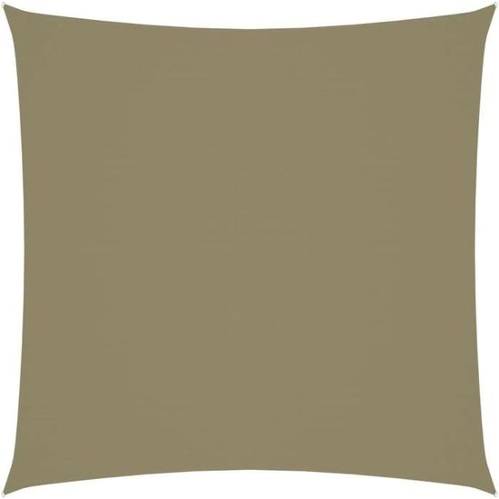 Voile d'ombrage - B[t8032] - Carré 3x3m - Tissu Oxford - Protection ...