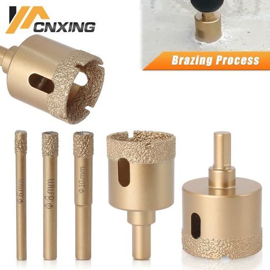 Scie cloche,70mm--Perceuse À Sec En Diamant, Noyau Brasé Pour Carreaux ...