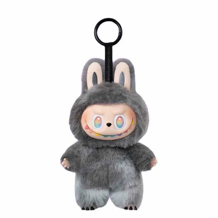 Labubu 3me gnration Monster Series jouet en peluche pour cadeaux -Moi Gris multicolore PELUCHE ...