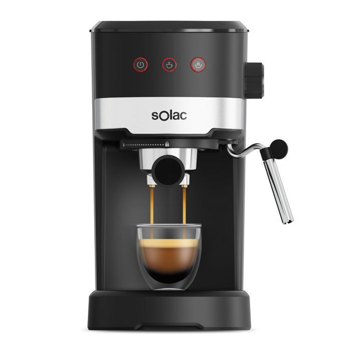 Solac Taste Slim Basic – Espresso 20 bars | 1100 W | Réservoir 1,2 L ...