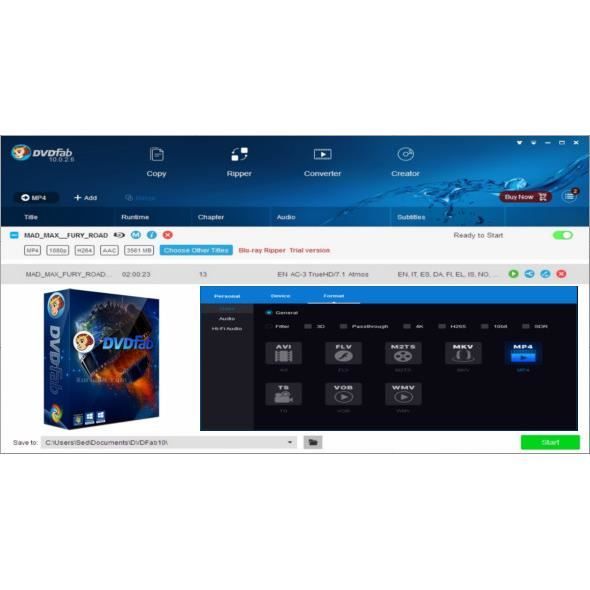 Dvdfab 12.0.6.3 A vie télécharger 2pc à télécharger - Cdiscount