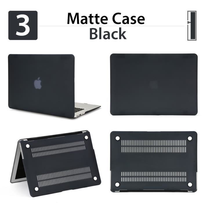 Noir mat - 15.3 Aérien M2 A2941 - Coque de protection rigide conviviale ...