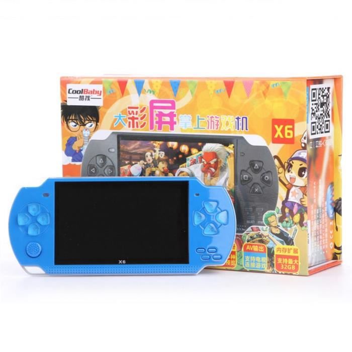 Console de jeux vidéo MP4 portables 4,3 pouces 8G Ebook Caméra d ...