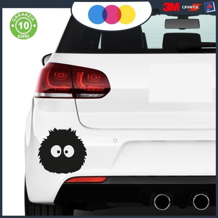 Sticker Mural Autocollant drôle Mostro avec Les Yeux, Autocollant pour ...